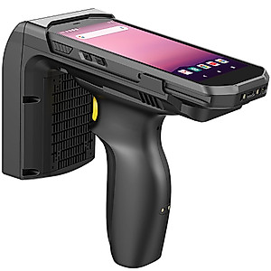 5-inch Barcode Scanner Handheld Mobile Computer, Android 9.0 Touchscreen PDA Scanner with 1D & 2D Bar Code Scan Engine, WiFi & 4G LTE, for Data Collector Logistics