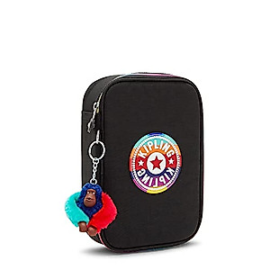 Kipling Women's 100 Pens Printed Case, Organize Accessories, Art Supplies, Makeup, Travel Organizer