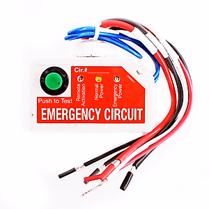 Watt Stopper ELCU-200-U Emergency Lighting Control Unit, 120/277-Volt, 20-Amp ARRA-Compliant