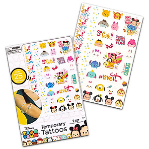 Disney Stitch Tote Bag Bundle Lilo and Stitch Accessories - 3 Pc Stitch Grocery Bag Set Tsum Tsum Tattoos (Stitch Reusable Bags)