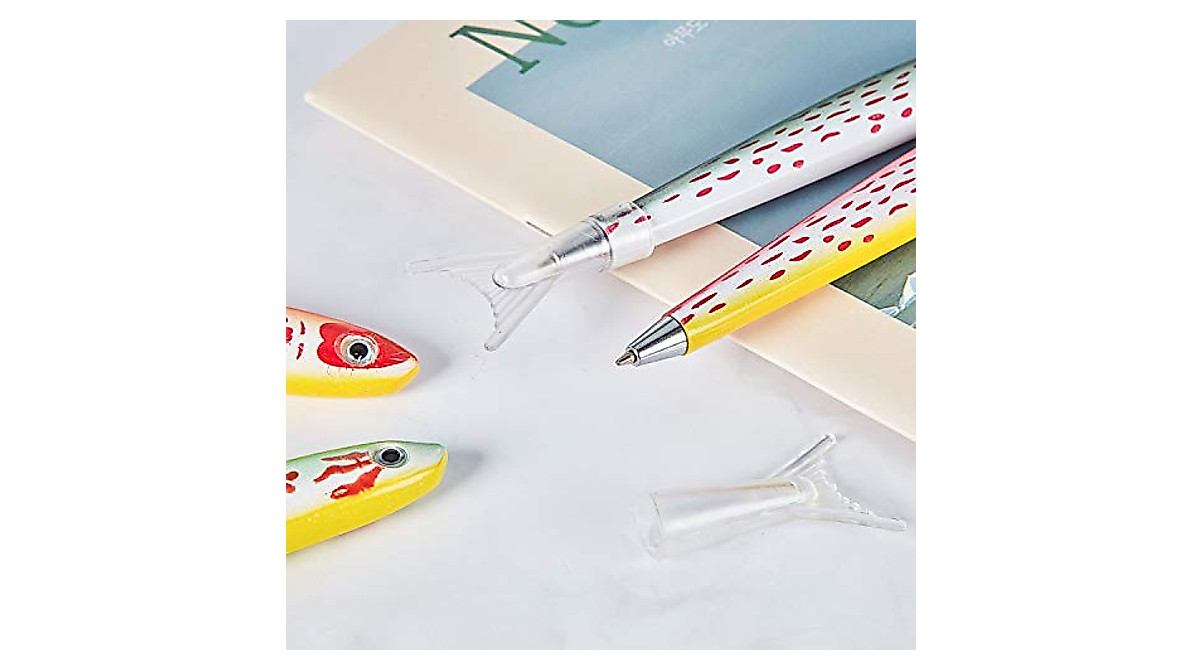 Realistic Fish Gel Pens - Fun Bulk Set for Kids & Adults