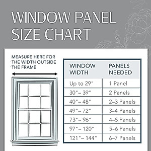 Elrene Home Fashions Rhodes Solid Indoor/Outdoor Window-Curtain Set, 2 Panels, 52 inches X 95 inches, Taupe