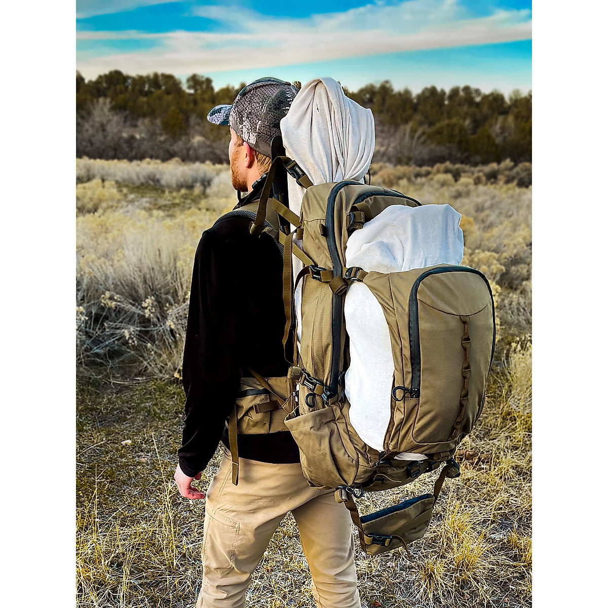 AKEK ALPHA 3200 Hunting / Hiking backpack, Green