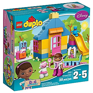 LEGO DUPLO l Disney Doc McStuffins Backyard Clinic 10606 Learning Toy for Toddlers, Large Building Bricks