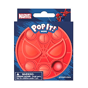 Pop It! Buffalo Games - Marvel Mini Spider Man