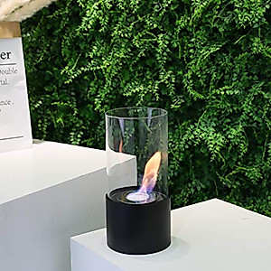 Tabletop Fire Bowl Pot Indoor Outdoor Portable Tabletop Fireplace Clean Burning Bio Ethanol fire Pit…