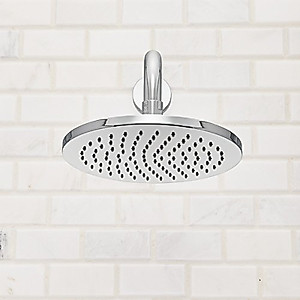 Speakman S-2762 Circular Rain Shower Head for Stylish Bathroom Décor, 2.5 GPM, Polished Chrome