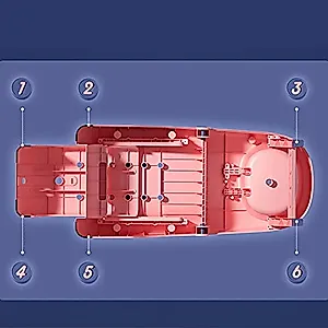 Adjustable Kids Hair Washing Chair, 220lbs Stong Load Capacity Shampoo Chair for Home to Prevent Wet Clothes, Toddler Hair Rinser Salon Seat for Girls Boys Adults (Pink)