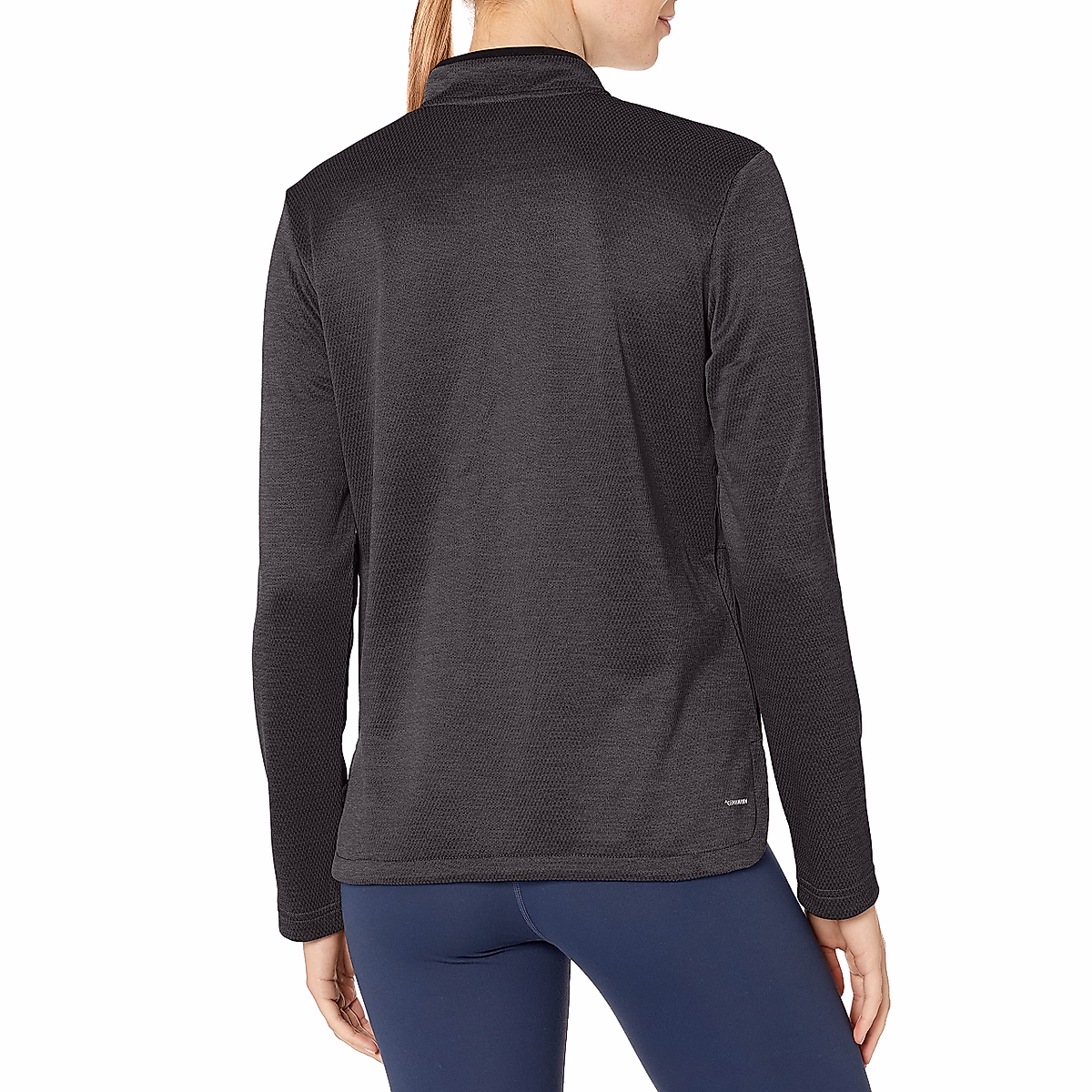 adidas Women's Team Issue Bomber Jacket, Black/Heather/White, Small