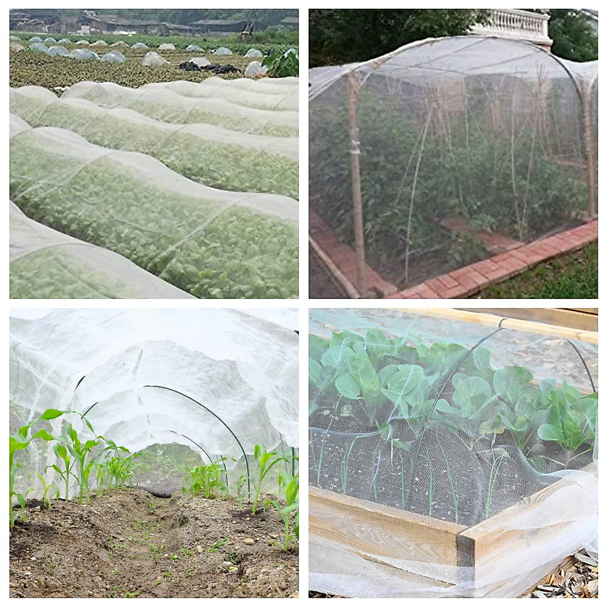 Garden net, Insect Proof net, 10x33 Ft Ultra-fine mesh Plant net, Garden net for Protecting Plants, Vegetables, Fruits and Flowers, Reusable Plant Cover