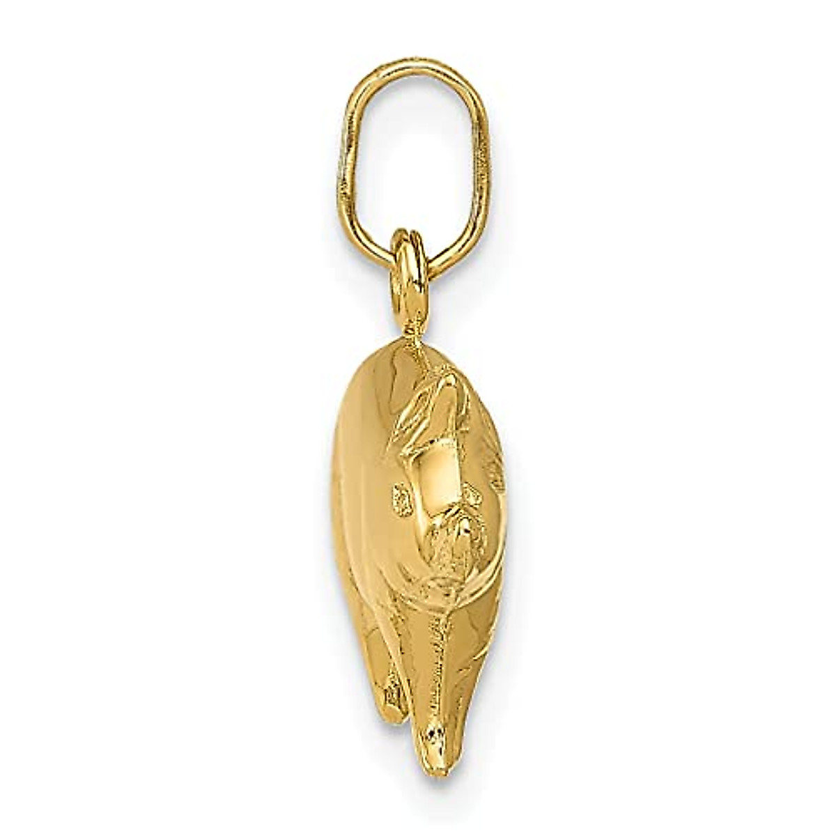 IceCarats 14K Yellow Gold Piglet Pig Necklace Charm Pendant Only