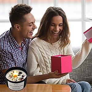 Crystal Candle Gifts - Sister Gifts from Sister, Sister Gifts, Candle for Women Gifts, Soy Candles, Manifestation Candle, Wood Wicked Candles, New Home Housewarming Candle - Up to 40 Hour Burn time