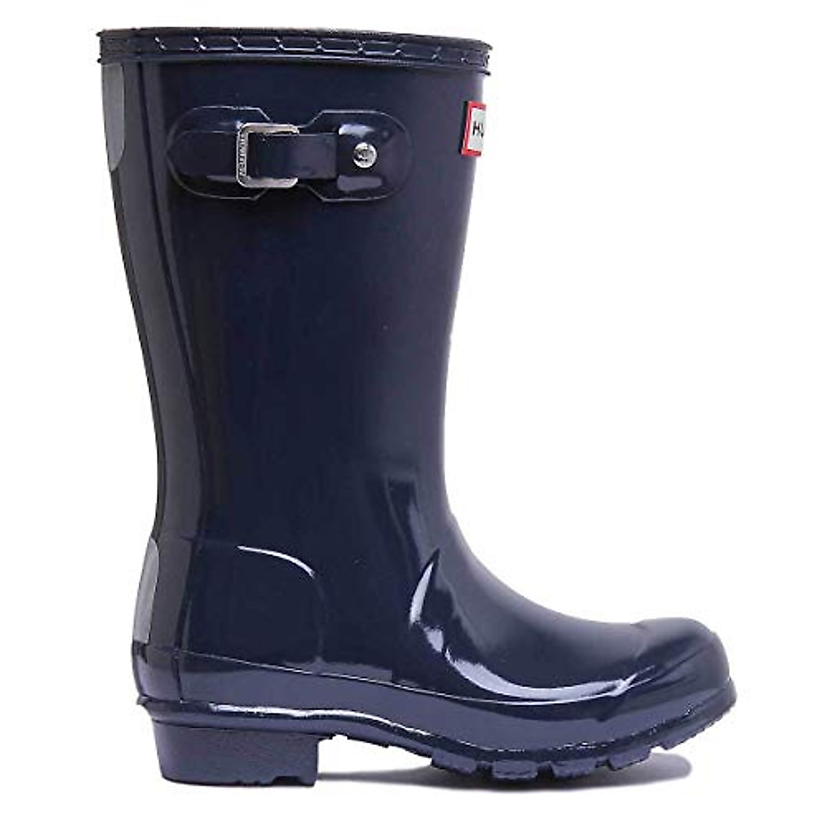 Hunter Original Kids' Gloss Rain Boot (Little Kid/Big Kid) Navy 1 Little Kid M