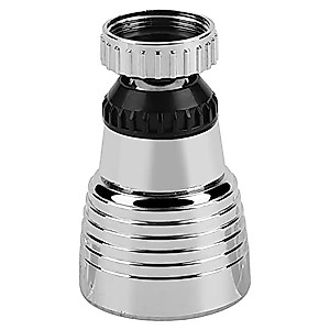 Swivel Tap Aerator With Led,Kitchen Faucet Female Aerator,Sink Aerator Led Lighted 360°Swivel 3Colors Temperature Controlled Led Light Kitchen Sink Faucet Spray Head Sprayer