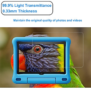 KXOYJAD Screen Protector for 8 Kids(2022)/8 Kids Pro, Tempered Glass Film(2 Pack)