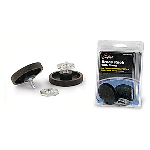 Carefree 901022 Black RV Awning Brace Knob with Clamp