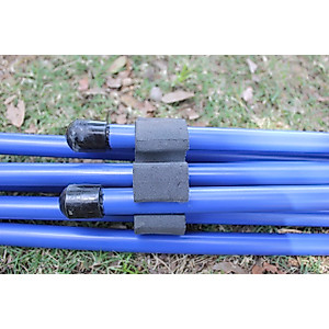 Portable Height Adjustable Badminton Volleyball Tennis Net Set Multi-Purpose Sports Equipment with Poles Stand and Carry Bag for Outdoor Garden Beach