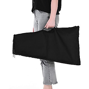 Habisder 32 Note Glockenspiel Xylophone Percussion Kit with Height Adjustable Stand, Drumsticks and Carry Bag