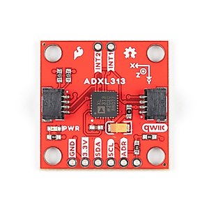 SparkFun Triple Axis Digital Accelerometer Breakout - ADXL313 (Qwiic) - Low Cost Low Power Up to 13-bit resolution-3-axis Accelerometer w/a 32-Level FIFO Stack Capable of Measuring up to ±4g