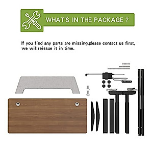 Radlove Dual Motor Electric Height Adjustable Standing Desk, 59 x 30 Inches Desk Whole-Piece Desk Board Electric Sit Stand Desk Home Office Table Ergonomic Desk