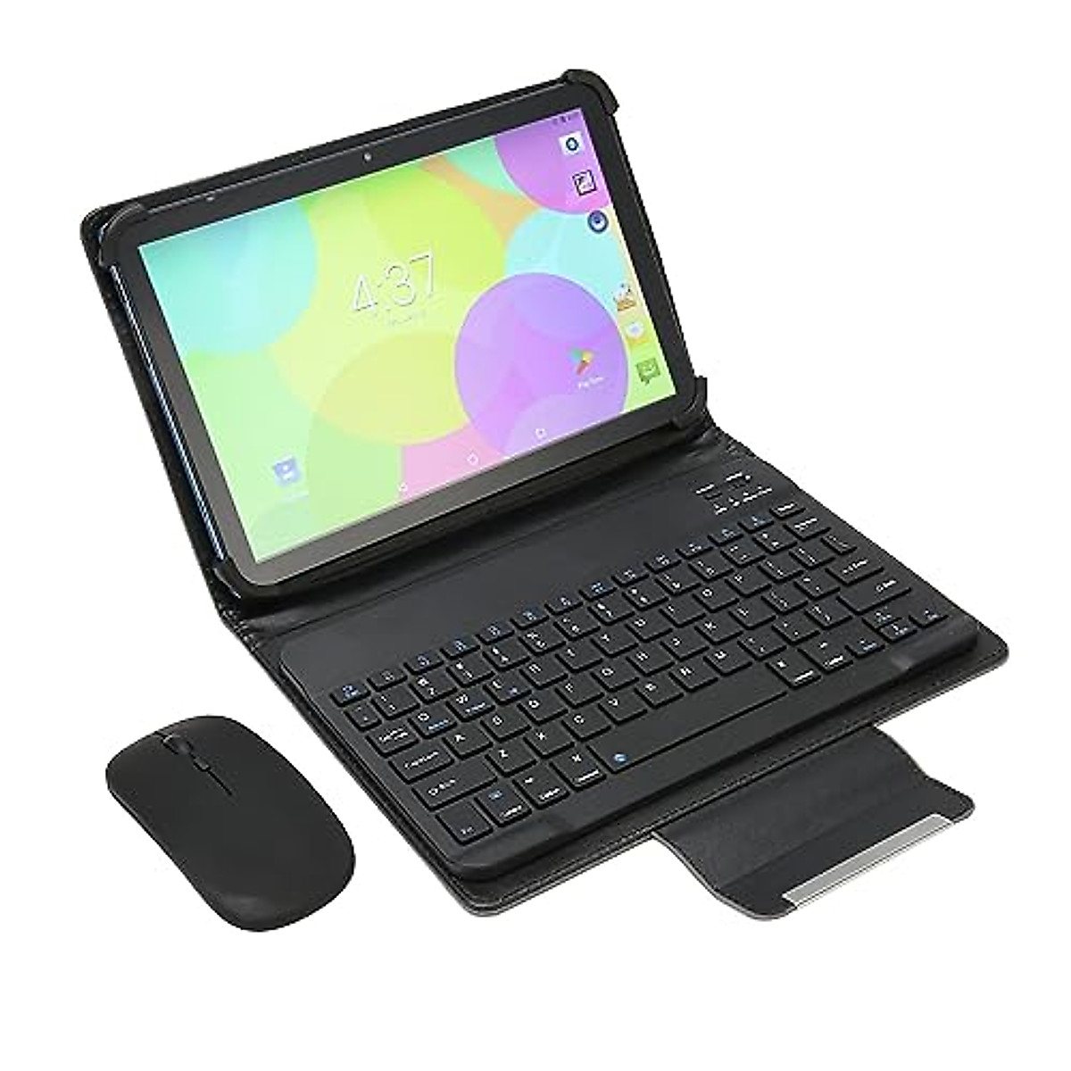 Haofy Business Tablet, 8GB 256GB Memory Aluminium Alloy 2 in 1 Tablet for Travel (US Plug)