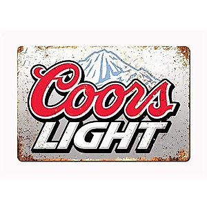 Coors Light Replica Vintage Tin Sign Metal Sign TIN SIGN 7.8X11.8 INCH