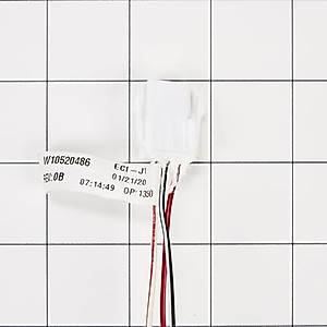 Whirlpool WPW10485962 W10485962 Ice Maker Sensor Original Equipment (OEM) Part, White