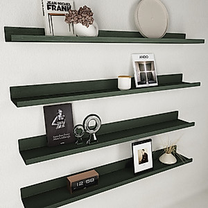 CRE8TIVE Dark Green Wood Contact Paper for Cabinets Faux Wood Wallpaper Peel and Stick Wood Grain Contact Paper Self Adhesive Removable Wood Vinyl Wrap for Bedroom Countertops Lockers Shelves 12"x80"