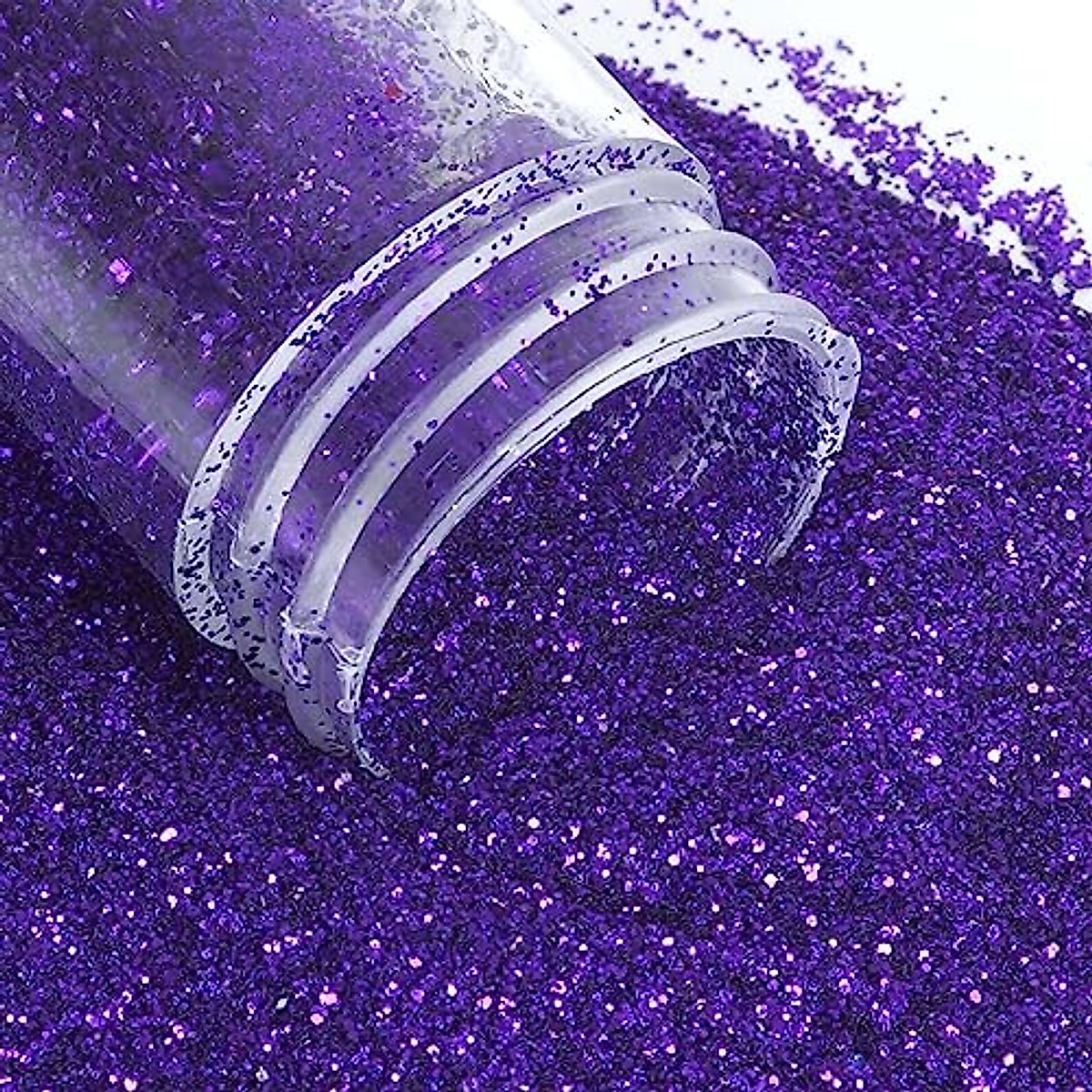 Weddings Parties and Gift Purple Sparkly Glitter Crafts DIY Party Wedding Decorations Projects Sale vngift11432