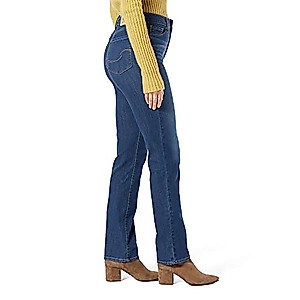 Levi Strauss Signature Gold Women's High-Rise Straight (Standard and Plus), Tennessee Valley 5d, 10 Regular