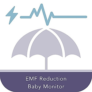 LEREVE Low EMF 5" HD Video Baby Monitor with 2 Cameras and Audio, Auto Noise Reduce, No WiFi, Long Range, 2-Way Audio, Lullaby, Ideal Gifts
