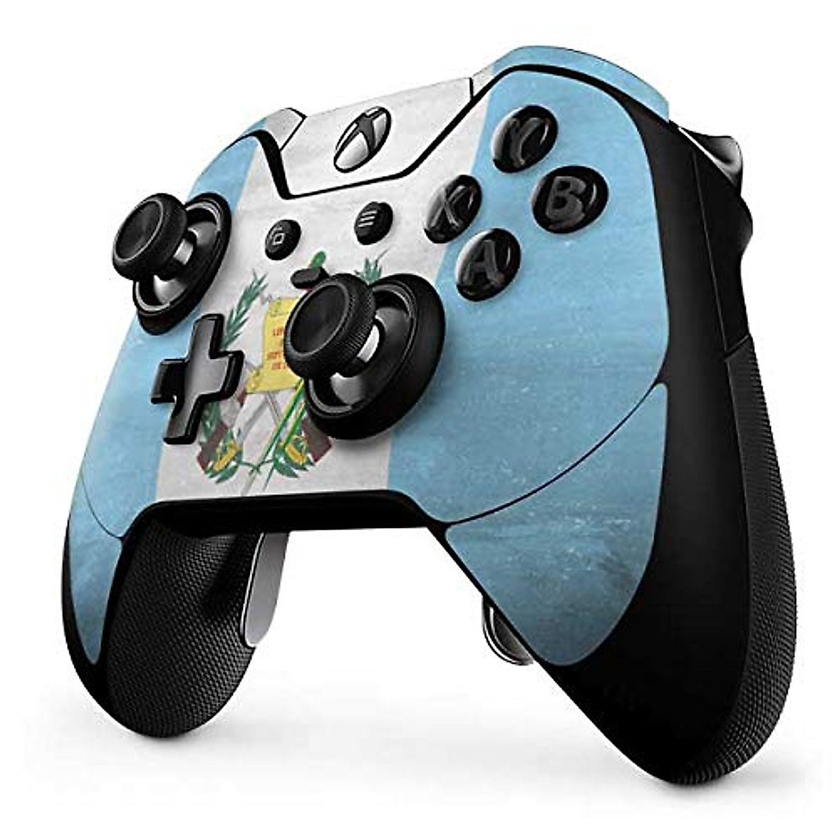 Skinit Decal Gaming Skin Compatible with Xbox One Elite Controller - Originally Designed Guatemala Flag Distressed Design