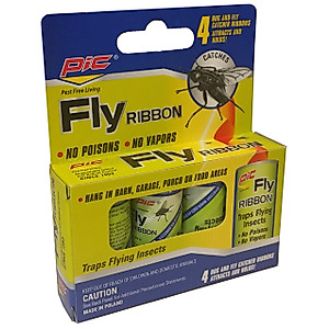 PIC Fly Ribbon Bug & Insect Catcher (4 Pack)