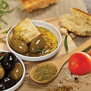 Fante's Bread Dipping Saucers, Porcelain, 4-Ounce, Set of 4, The Italian Market Original since 1906