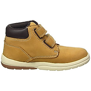 Timberland Baby Toddle Tracks Hook-and-Loop Bootie, Wheat Nubuck, 5.5 US Unisex Infant