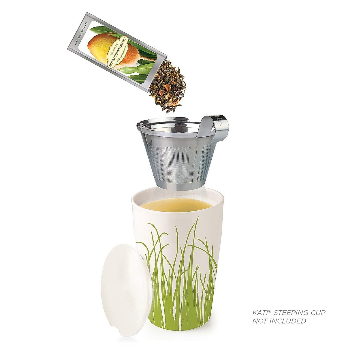 Tea Forte Single Steeps Loose Leaf Tea Sampler, Assorted Variety Box, Single Serve Pouches (Assorted - Tea Tasting), 15 Count (Pack of 1)