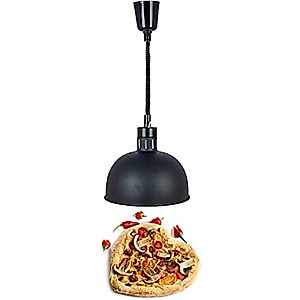 FUNNYBSG Buffet Retractable Heat Lamp Food Heat Lamp, Buffet Retractable Heat Lamp, Catering Kitchen Restaurant Chandelier for Keep Food Warm, 60-180cm Retractable Buffet Heating Light