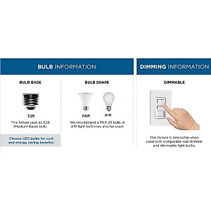 Progress Lighting P6147-30 Directionals, 5-Inch Width x 5-Inch Height, White
