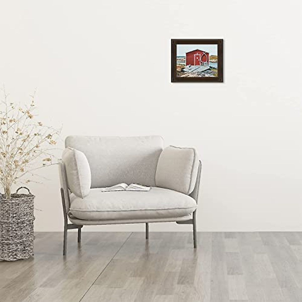 Space Art Deco, 11x14 Ornate Picture Frame Without Mat for 11x14 Photo,Shatter-Resistant Glass Sawtooth Hangers Wall Mount Display(Color Brown)