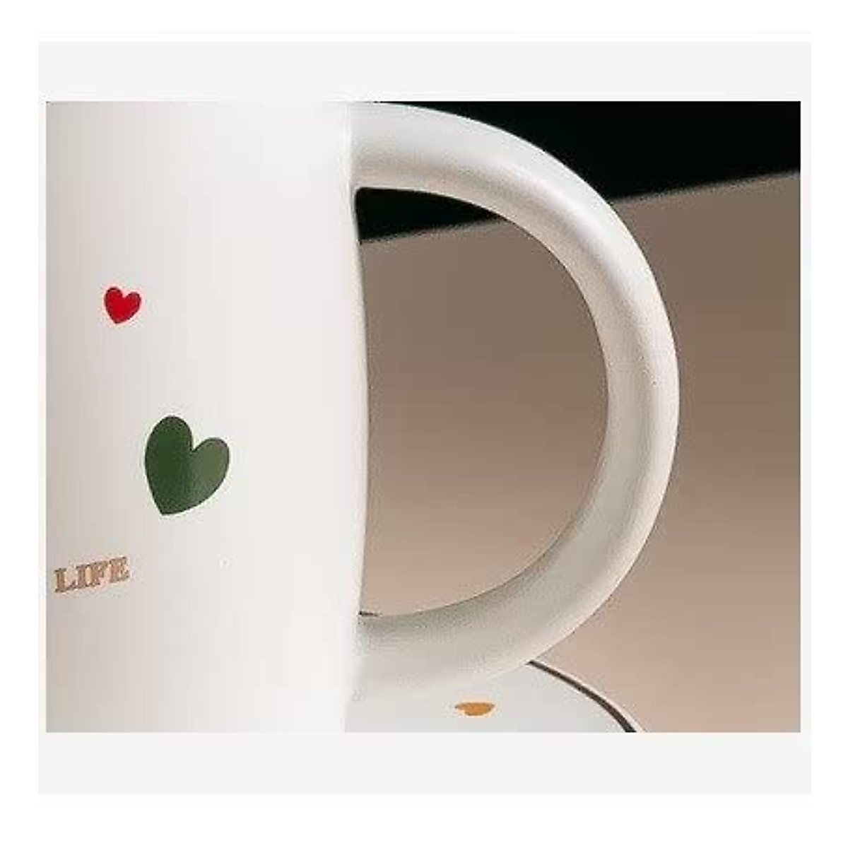 Namyuk 14 Oz Fine China Tea Cup Coffee Cup with Spoon and Saucer Set, Espresso Cups Coffee Mugs Tableware