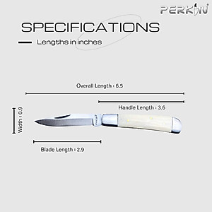 Perkin Knives Folding Pocket Knife Stainless Steel Camping and Outdoor