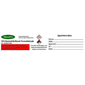 10% Neutral Buffered Formalin 40 Ml (Pack of 2) Free Shipping