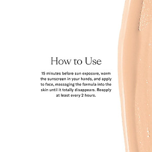 Josie Maran Protect & Perfect Face Moisturizer & Facial Sunscreen with SunBoost ATB - Tinted Mineral Sunscreen with SPF 47 - Chemical-Free & Lightweight Sunscreen Moisturizer (2 oz)