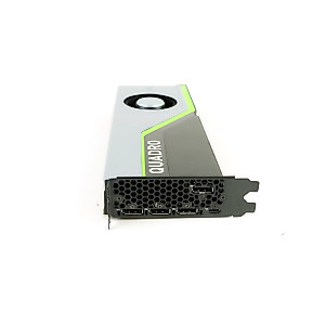 PNY QUADRO RTX 5000 Graphic Card - 16 GB GDDR6 - Dual Slot Space Required - 4096 bit Bus Width - Fan Cooler - OpenACC, OpenGL 4.5, DirectX 12, OpenCL, 4 x DisplayPorts (Renewed)