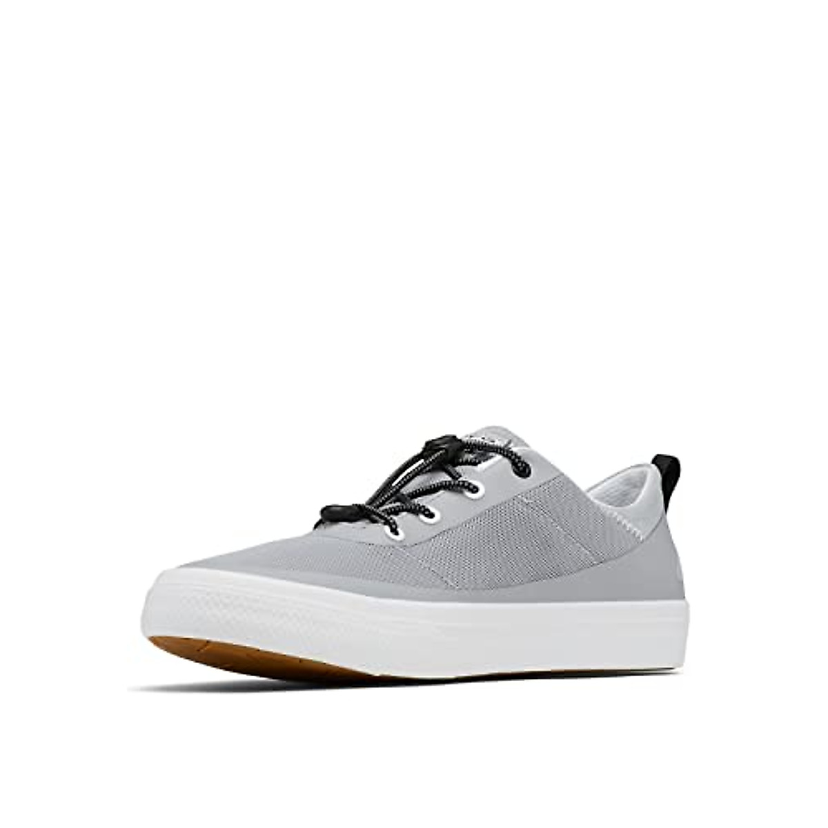 Columbia Men's Bonehead PFG Boat Shoe, Steam/Black, 9.5