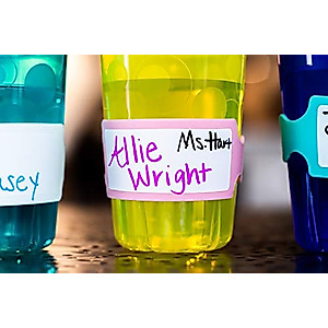 Pumpkin Doodle Permanent Write-on Labels for Bottles/Sippy Cups/Food Containers 6pcs (Multi-Pack)
