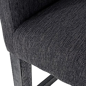 Christopher Knight Home Armga Upholstered 26 inch Counter Stool - Charcoal/Gray