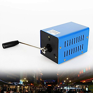 20W Hand Crank Generator, Upthehill Portable Crank Generator Multifunction Hand USB Generator Crank Emergency USB Charger Generator for Outdoor Travel Camping Hiking Survival