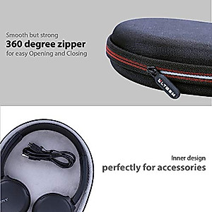 LTGEM Hard Case for Sony WH-CH520 / WH-CH510 Wireless On-Ear Headphones - Travel Protective Carrying Storage Bag