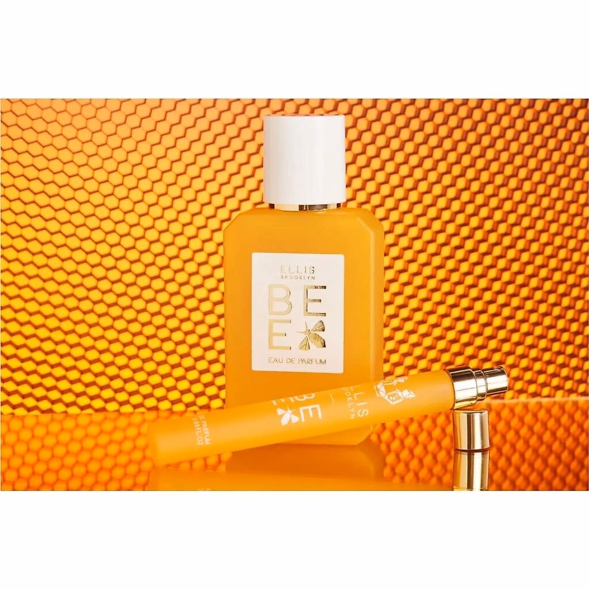 Ellis Brooklyn Eau de Parfum Travel Spray - Bee - Travel Perfume, Mini Perfume for Women - Clean, Vegan, Paraben/Free (.33 fl oz)